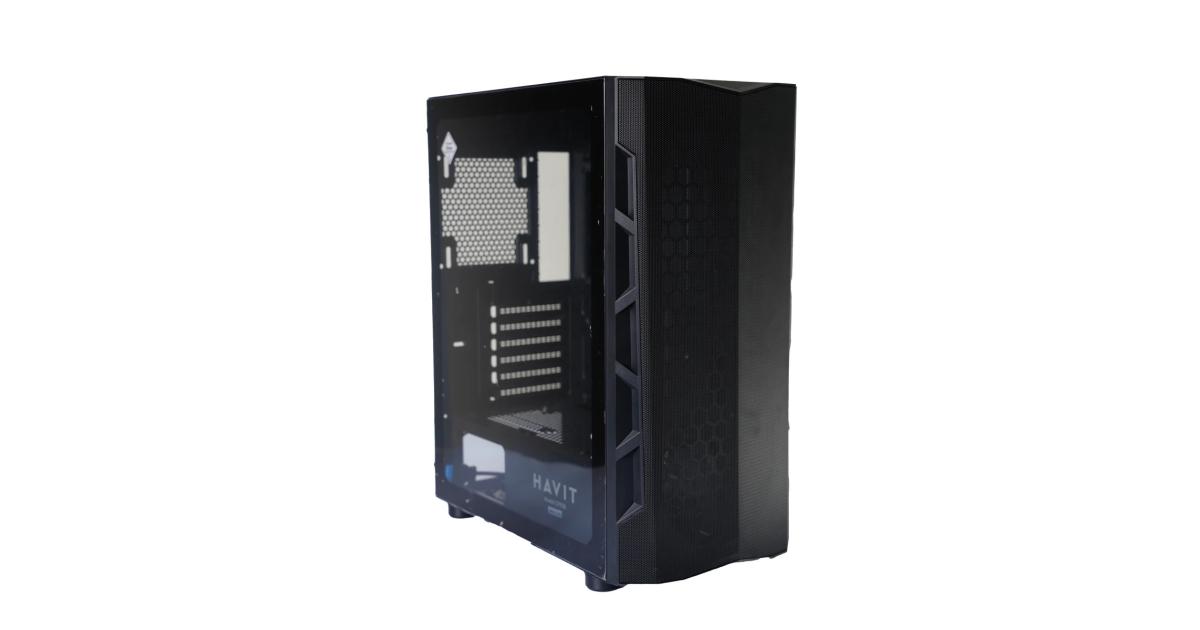 HAVIT GAMING COMPUTER CASE B245 | Green Dara Stars for Computers