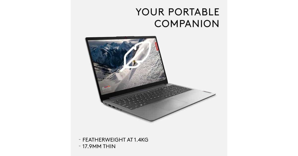 Lenovo IdeaPad 1 15AMN7 - Light Wight | AMD Ryzen™ 5 7520U | AMD Radeon ...