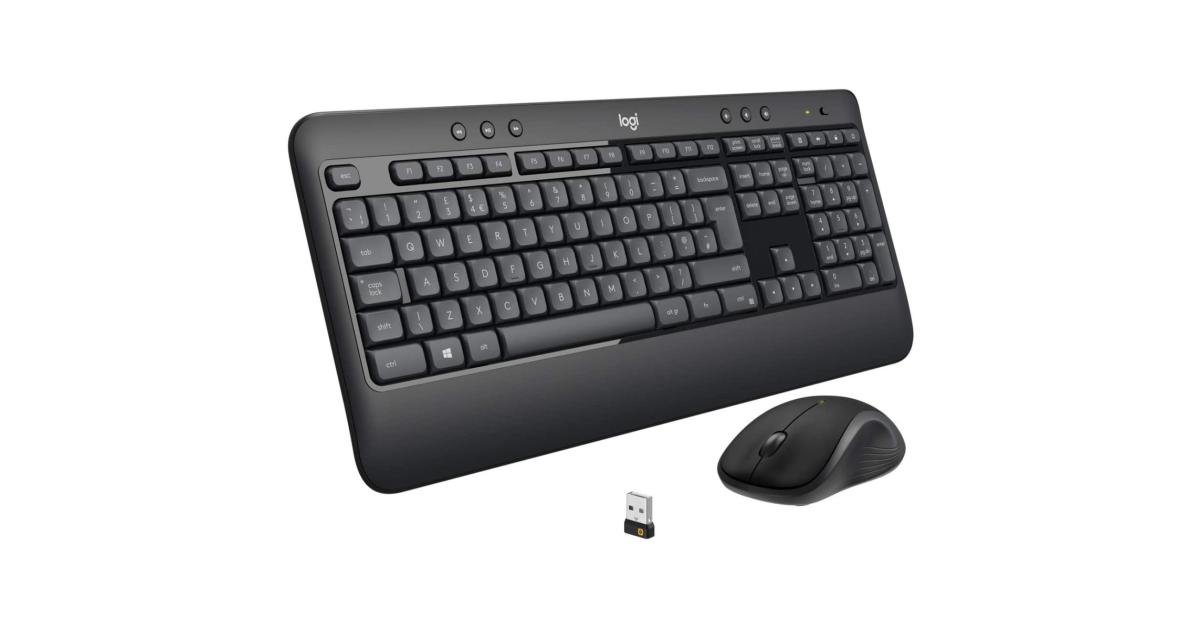 LOGITECH MK540 ADVANCED Wireless kit | Compo (Keyboard and Mouse ...