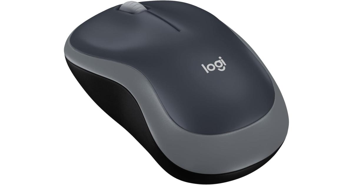 Logitech M185 Wireless Mouse | 1000 DPI Optical Tracking | Ambidextrous ...